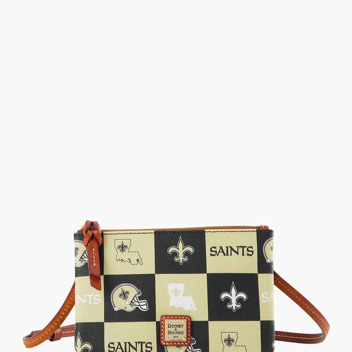 NFL Saints Top Zip Crossbody – Dooney & Bourke