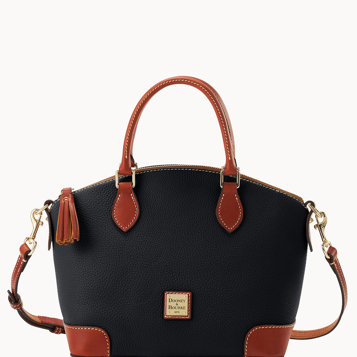 Pebble Grain Geena Satchel – Dooney & Bourke