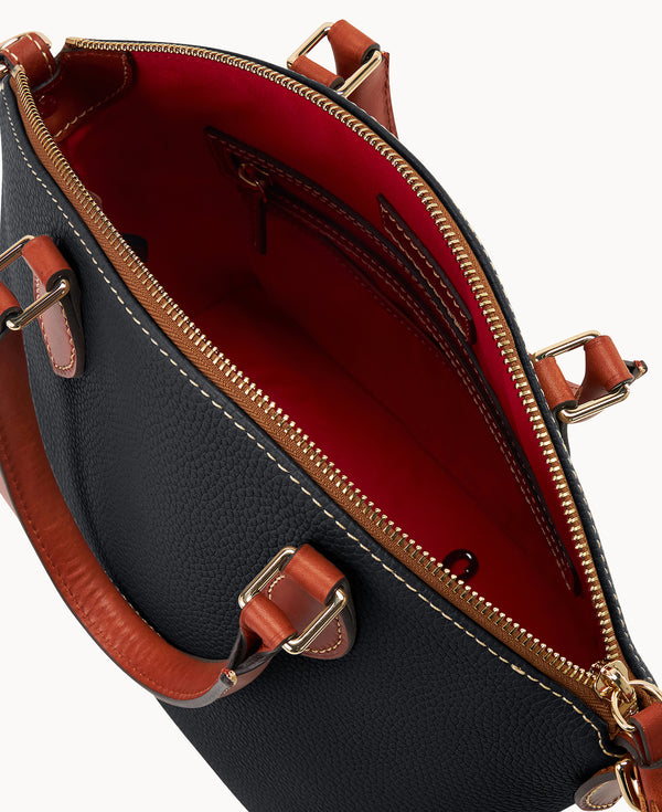 Pebble Grain Geena Satchel – Dooney & Bourke