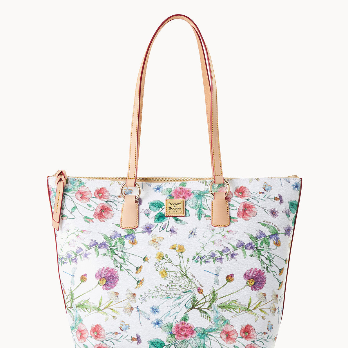 Botanical Wren Zip Tote – Dooney & Bourke