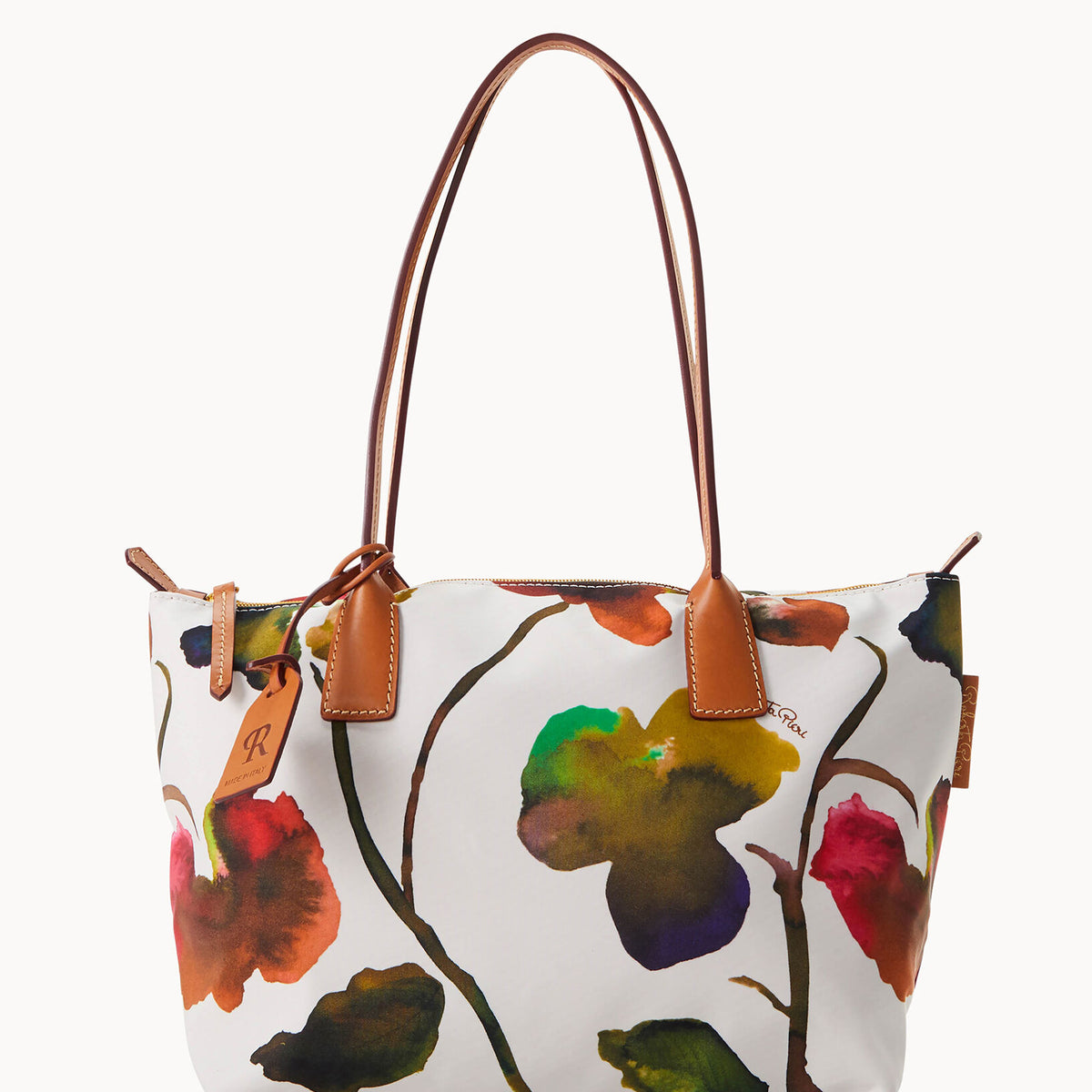 Roberta Pieri Flower Classic Sm Robertina Tote w Long Handle – Dooney ...