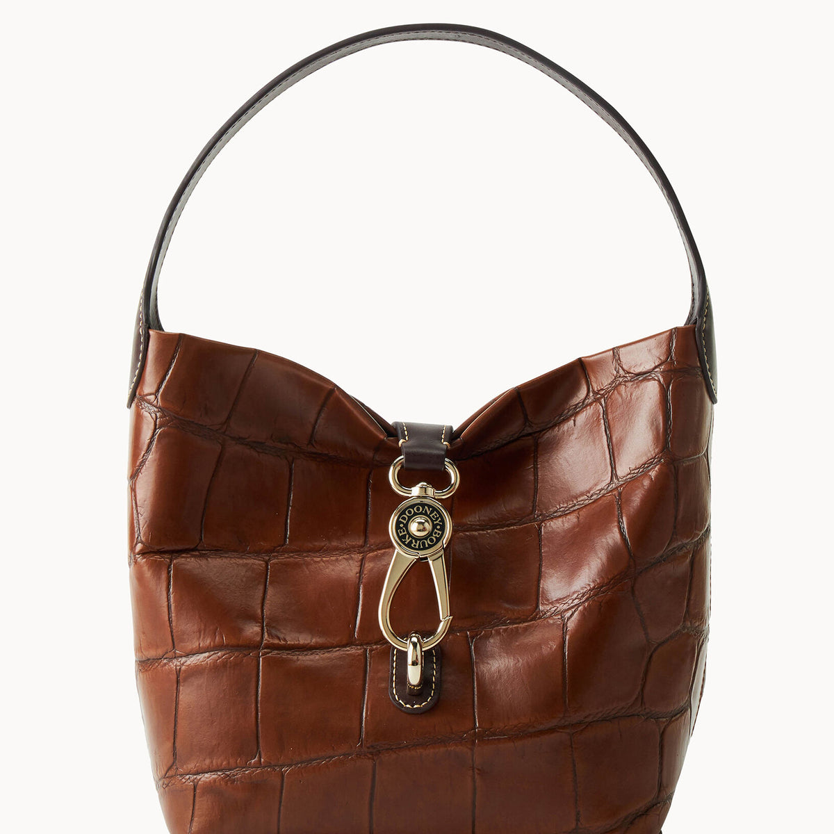 Denison Logo Lock Hobo – Dooney & Bourke