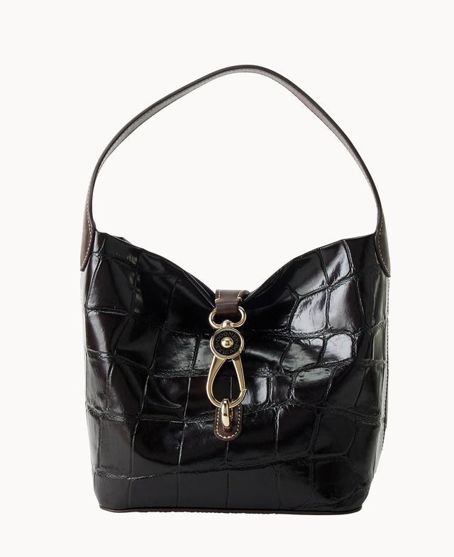 Denison Logo Lock Hobo – Dooney & Bourke