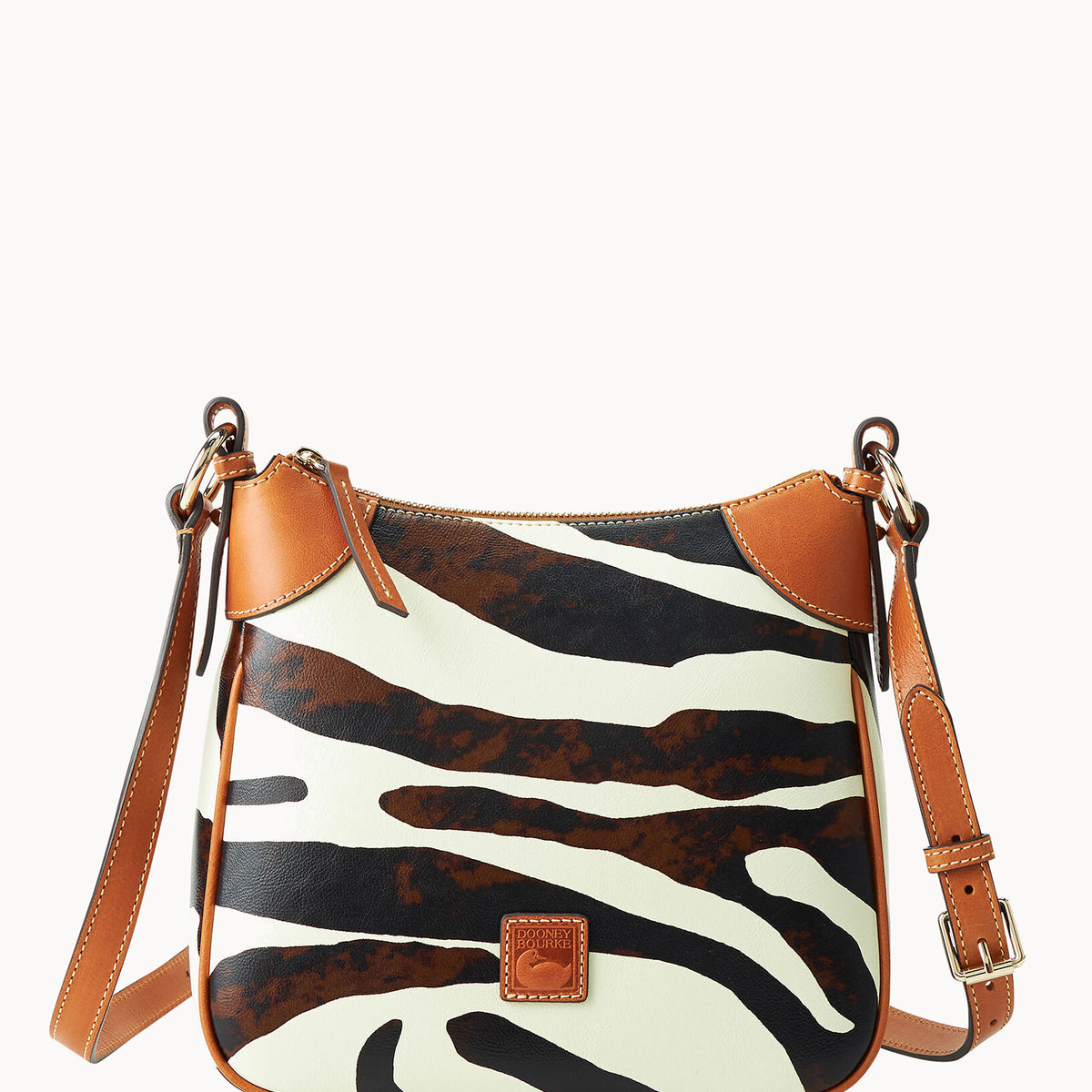 Zebra Leather Crossbody – Dooney & Bourke