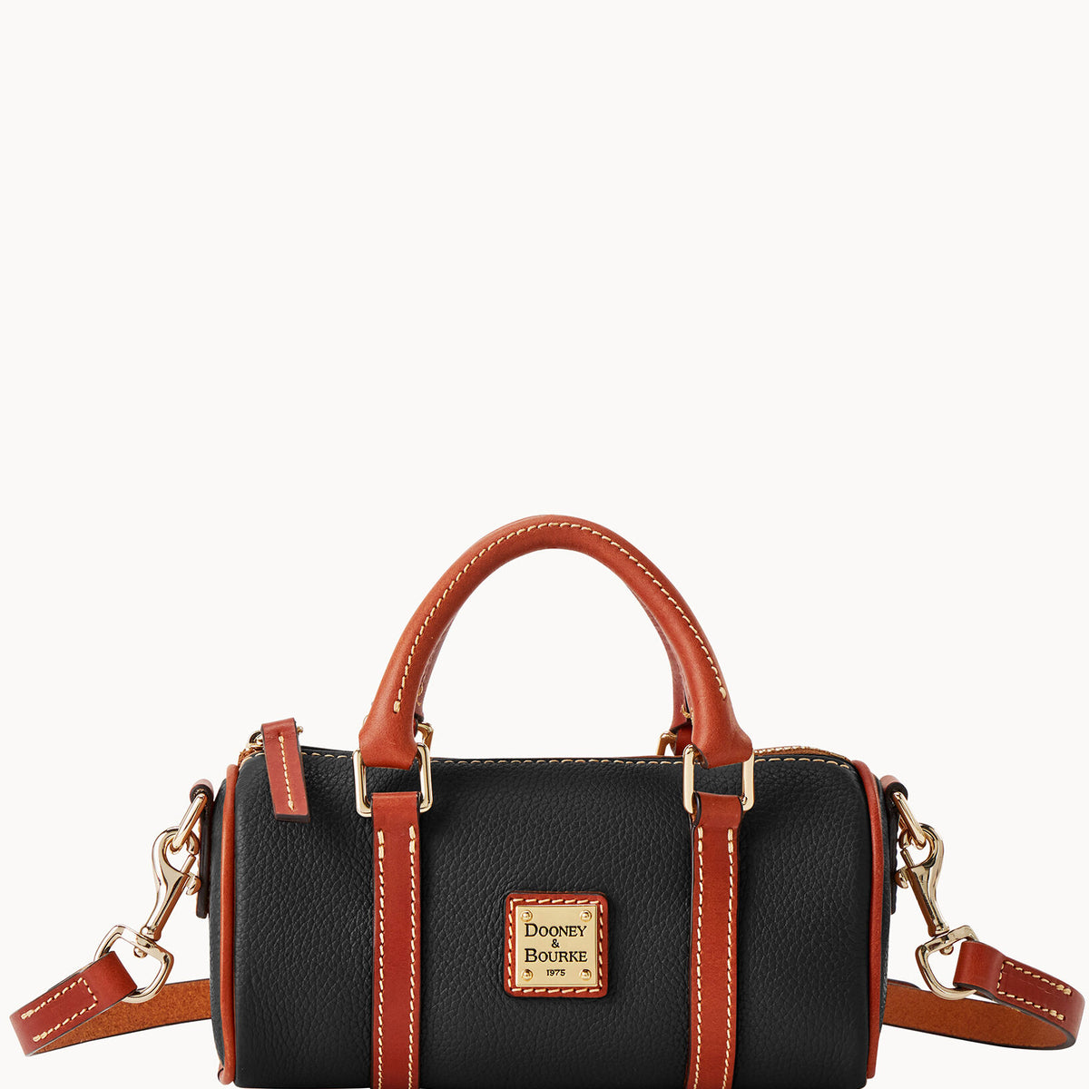 Pebble Grain Crossbody Barrel Satchel 20 – Dooney & Bourke