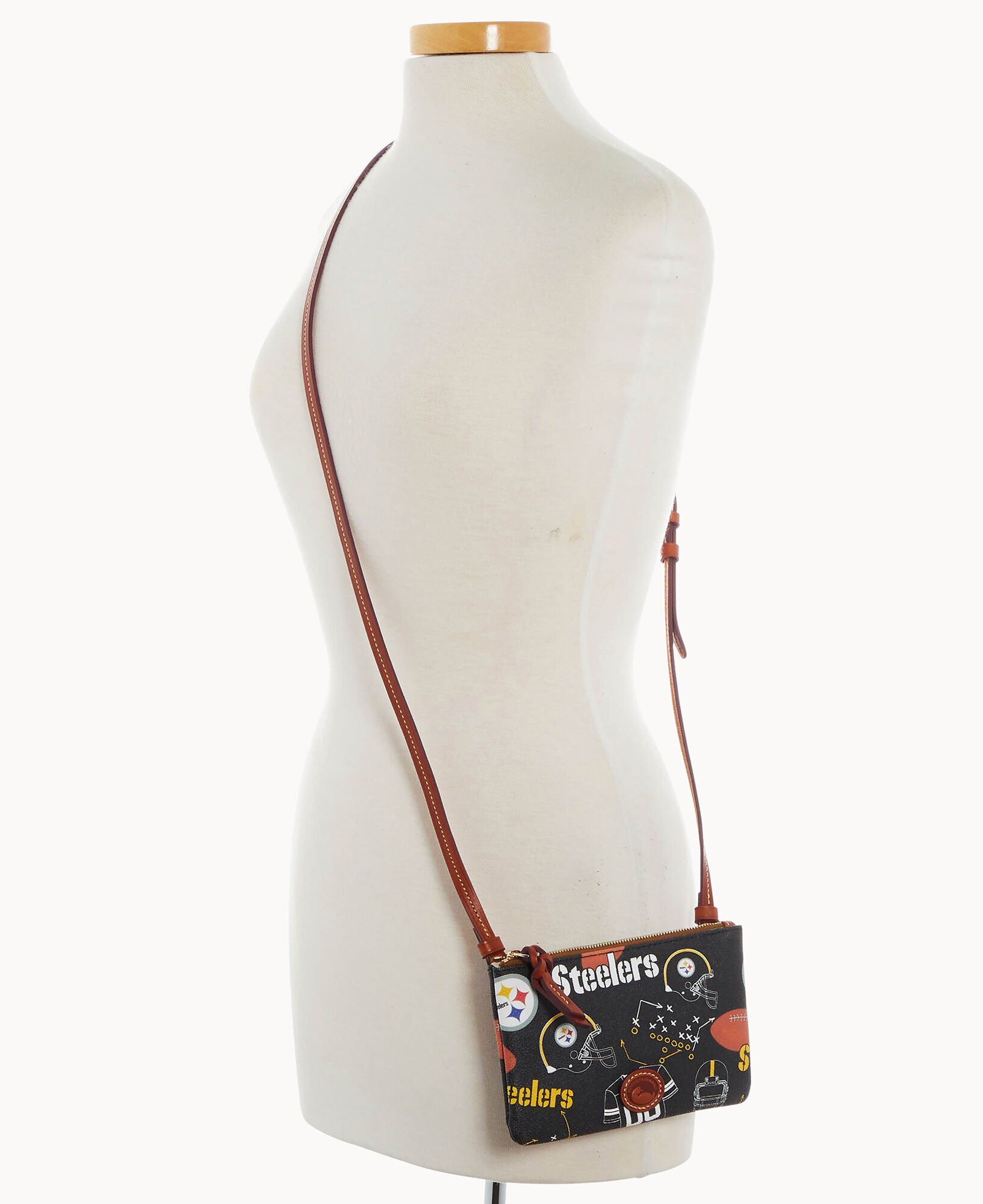 Dooney & Bourke NFL Steelers Top Zip Crossbody
